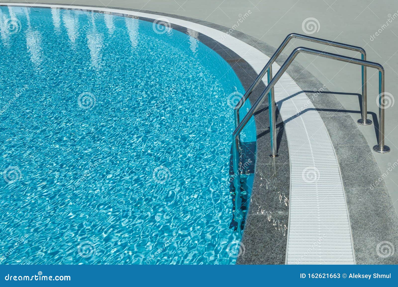 Ladder To the Pool. Metal Staircase. Pool. Ladder. Release To the Pool ...