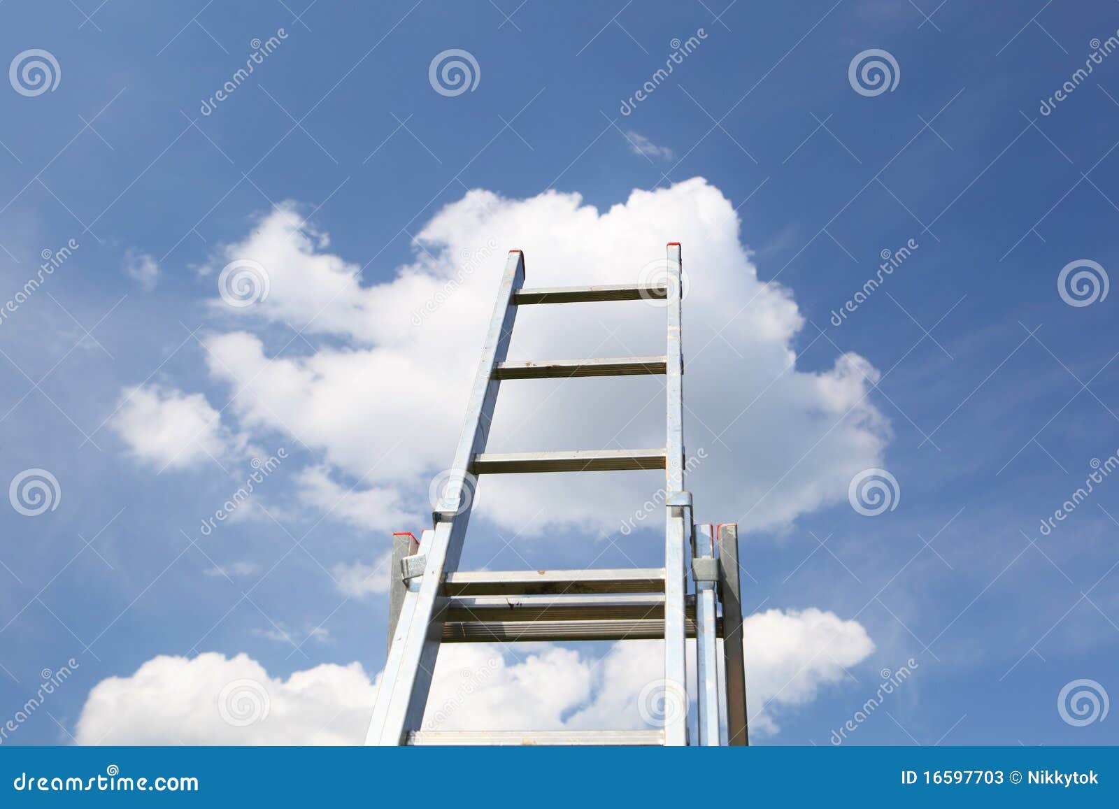 Ladder to the sky stock image. Image of escape, freedom - 16597703