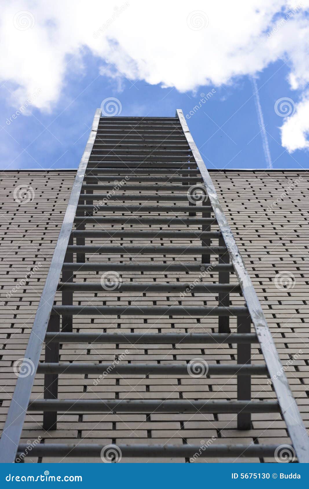 Ladder to the sky stock photo. Image of tool, road, progress - 5675130