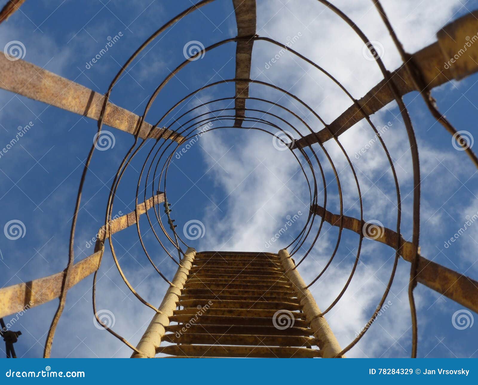 Ladder to the sky stock image. Image of heavenly, concept - 78284329