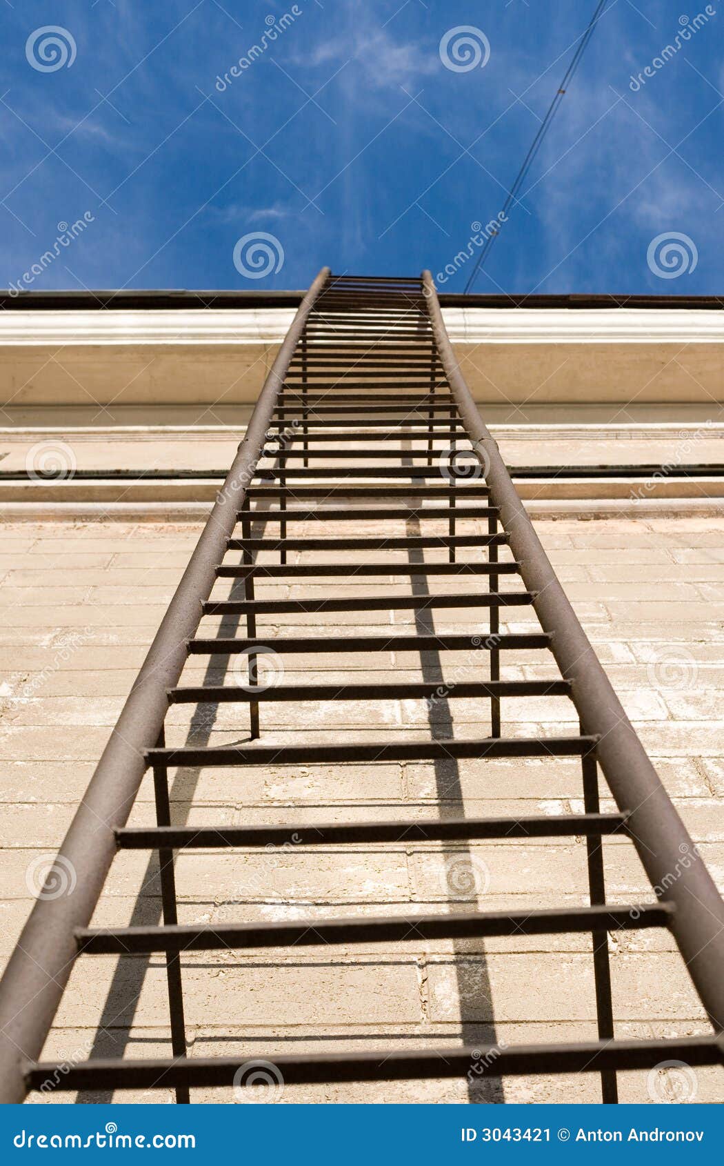 Ladder up to the sky stock image. Image of structure, heaven - 3043421