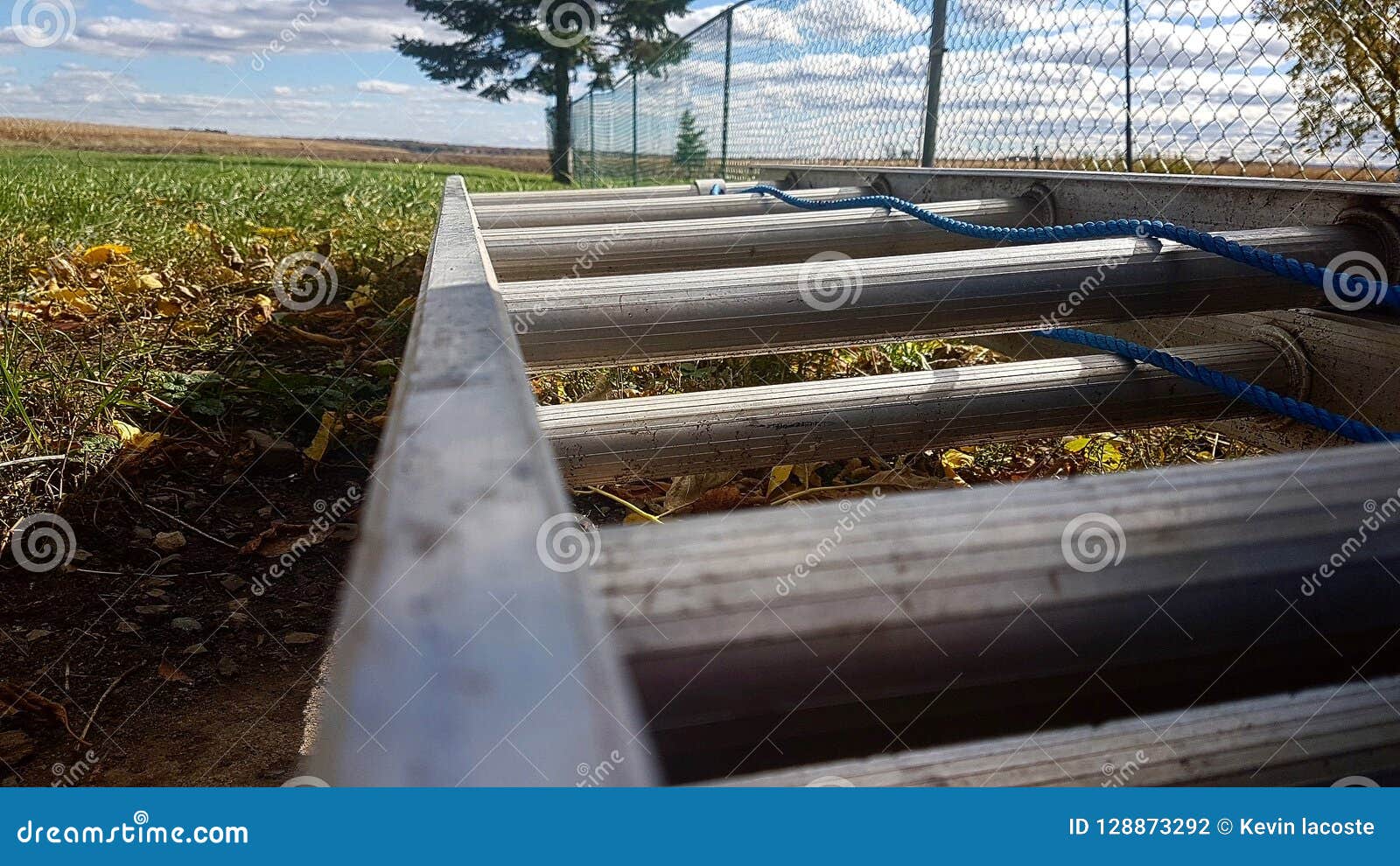 Ladder view stock photo. Image of level, view, ground - 128873292