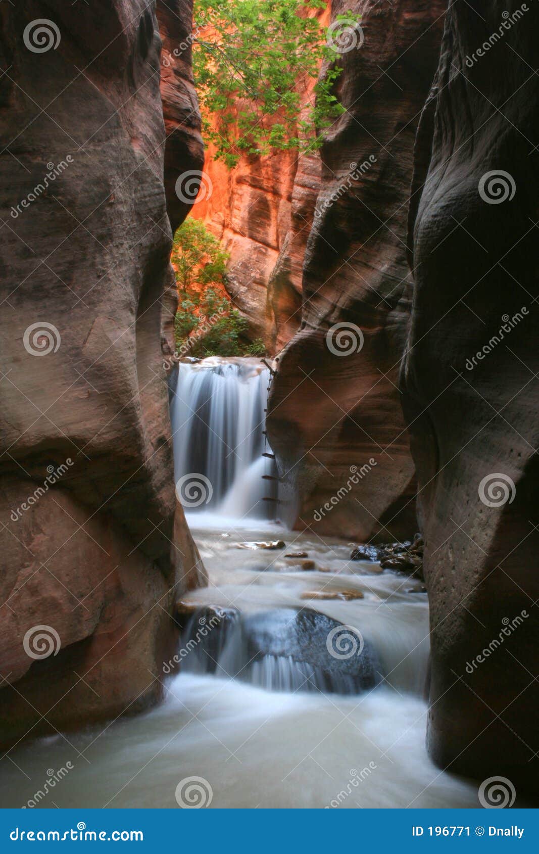 Ladder Waterfall stock image. Image of ladder, rock, ladders - 196771