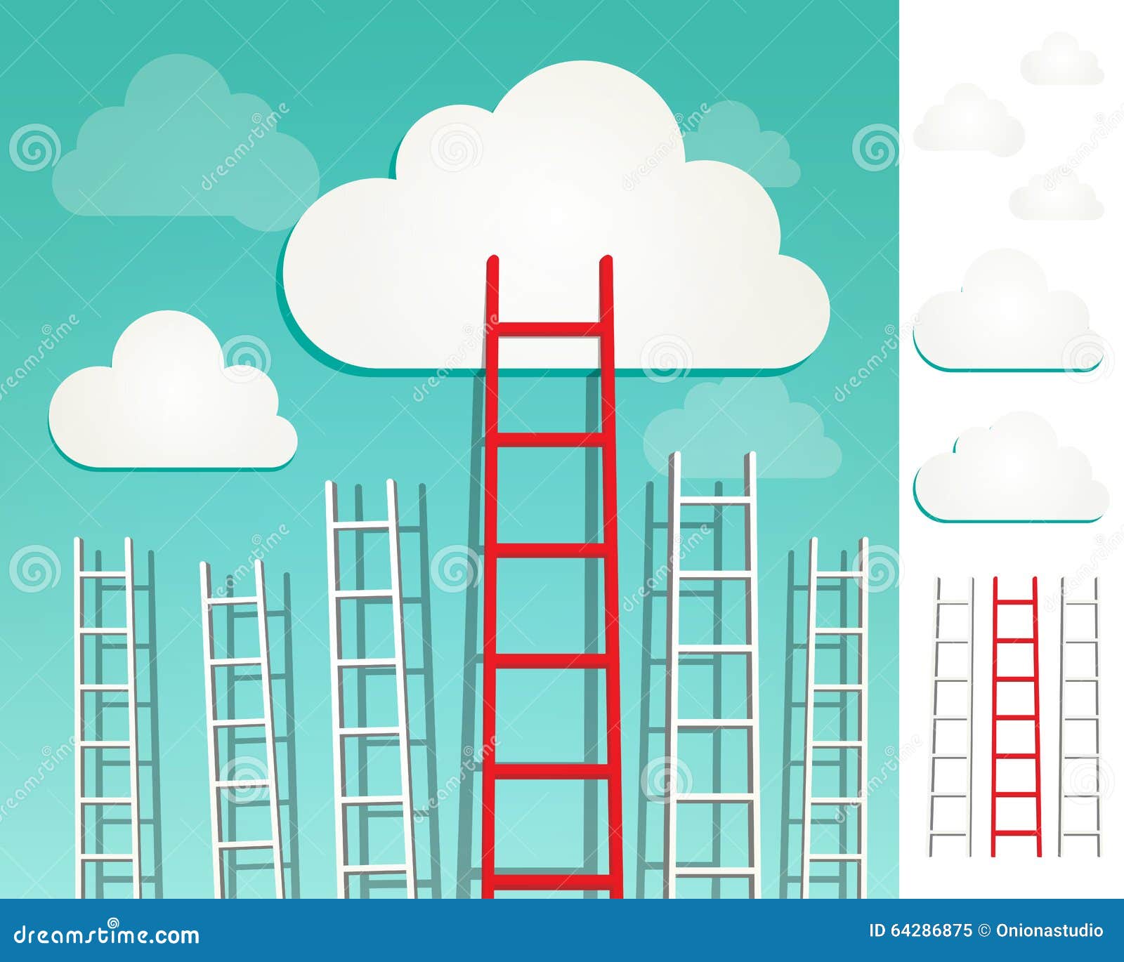 Ladders Cartoons, Illustrations & Vector Stock Images - 6052 Pictures ...