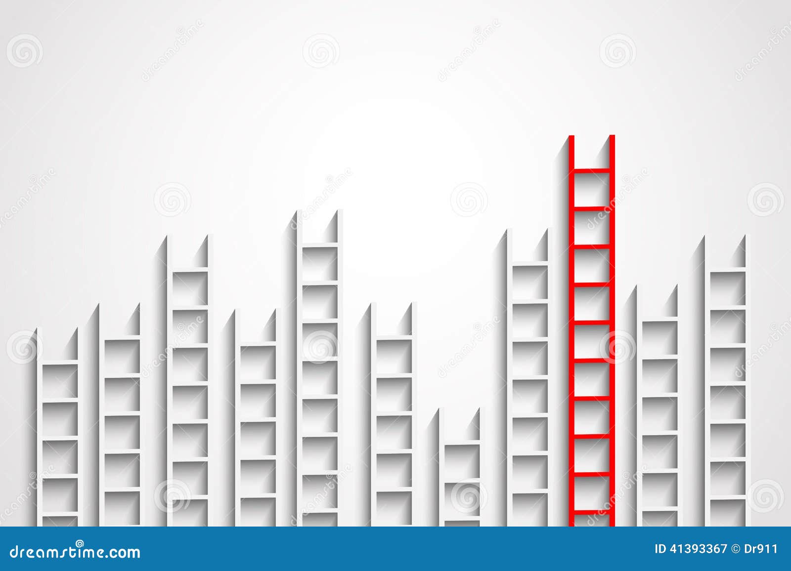 Ladders Cartoon Vector | CartoonDealer.com #41393367