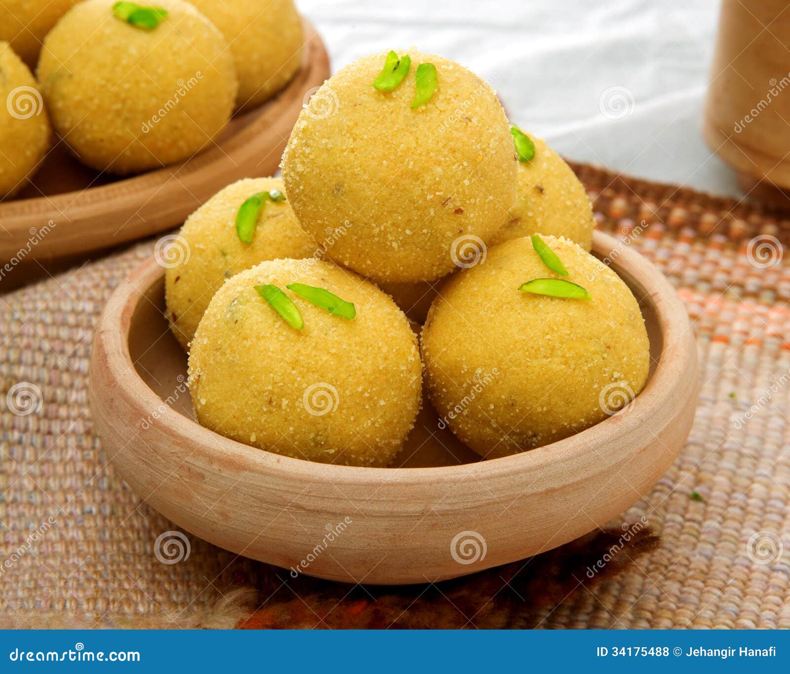 Laddu stock photo. Image of flower, celebrate, kesar - 34175488