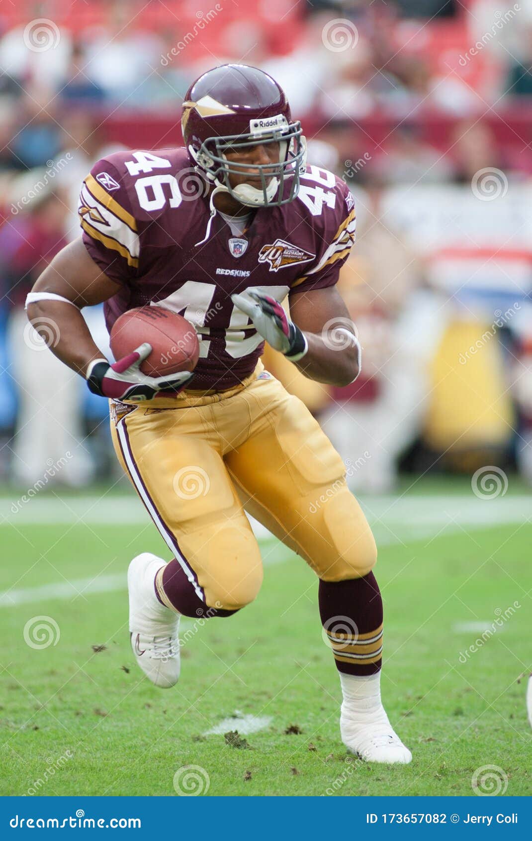 Ladell Betts editorial photography. Image of game, washington - 173657082