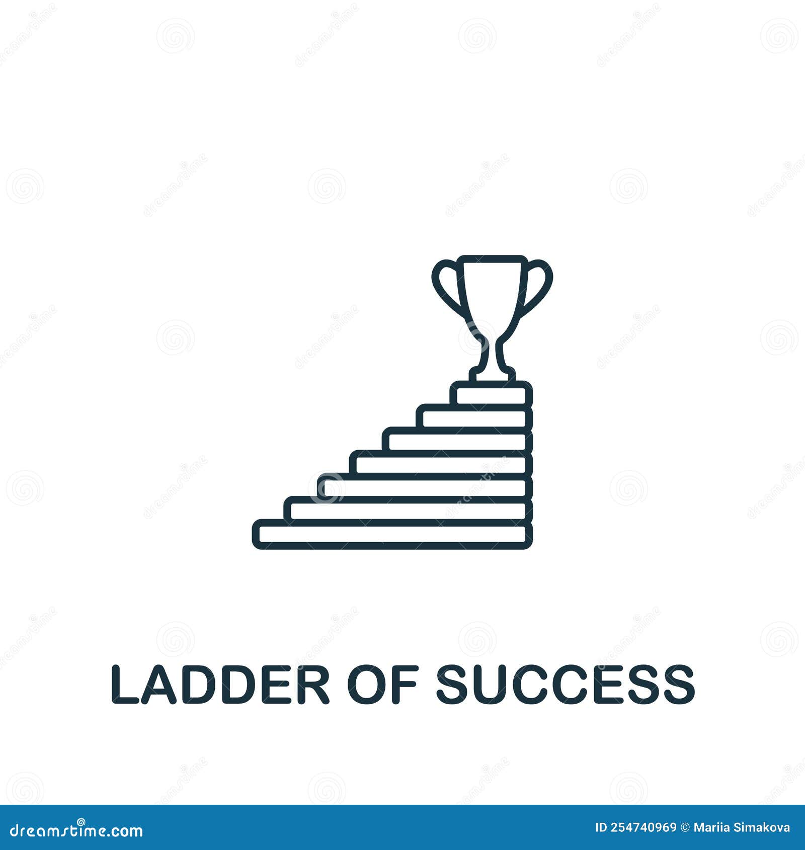 Lader Og Success Icon. Line Simple Success Icon For Templates, Web ...
