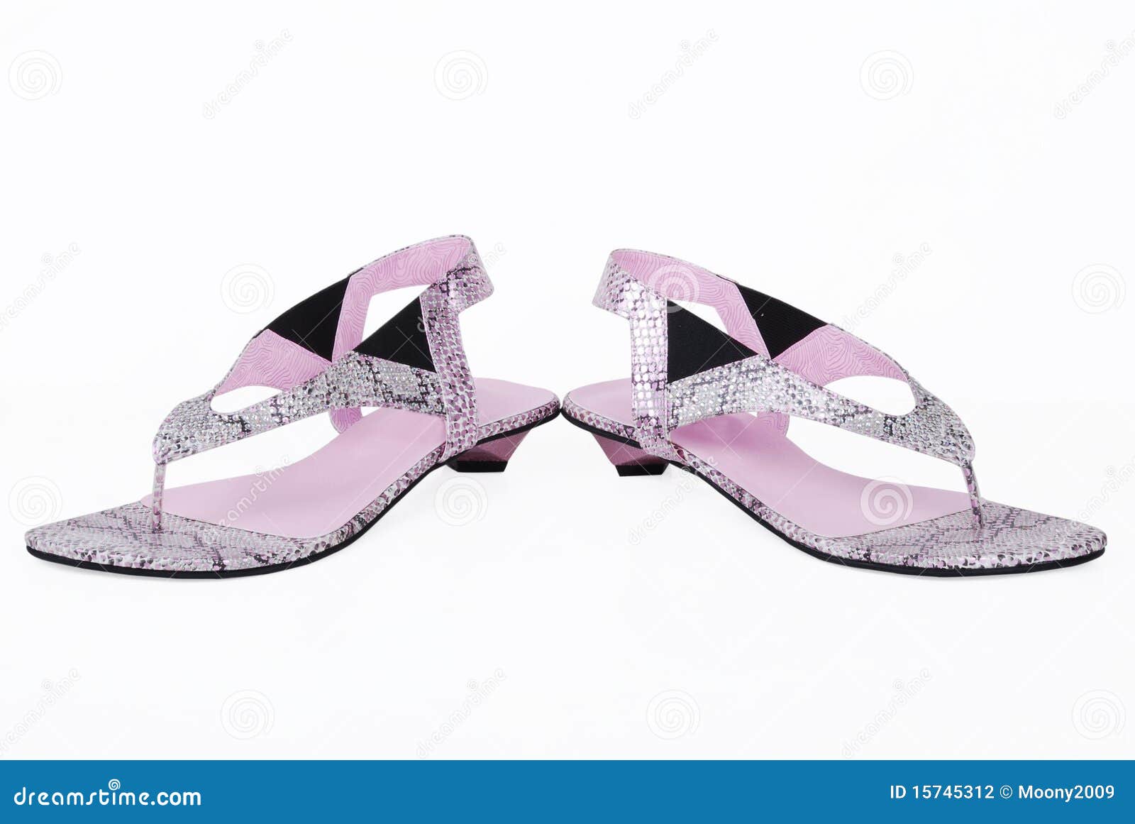 Ladies fancy shoes stock photo. Image of beautiful, leather - 15745312