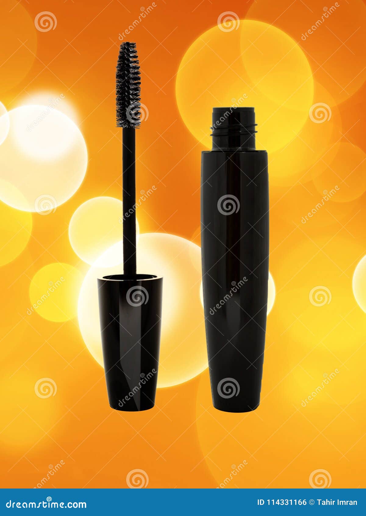 Ladies mascara stock photo. Image of brown, beautiful - 114331166
