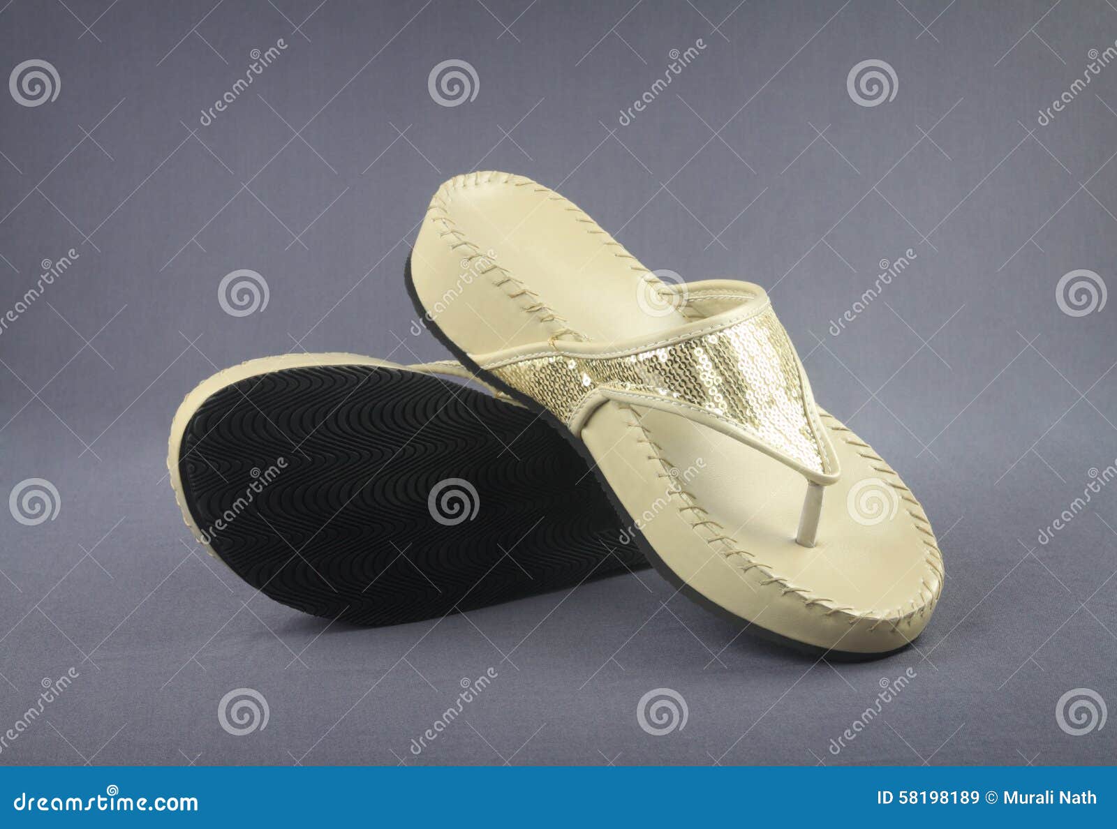 Ladies sandal stock image. Image of color, elegance, feminine - 58198189