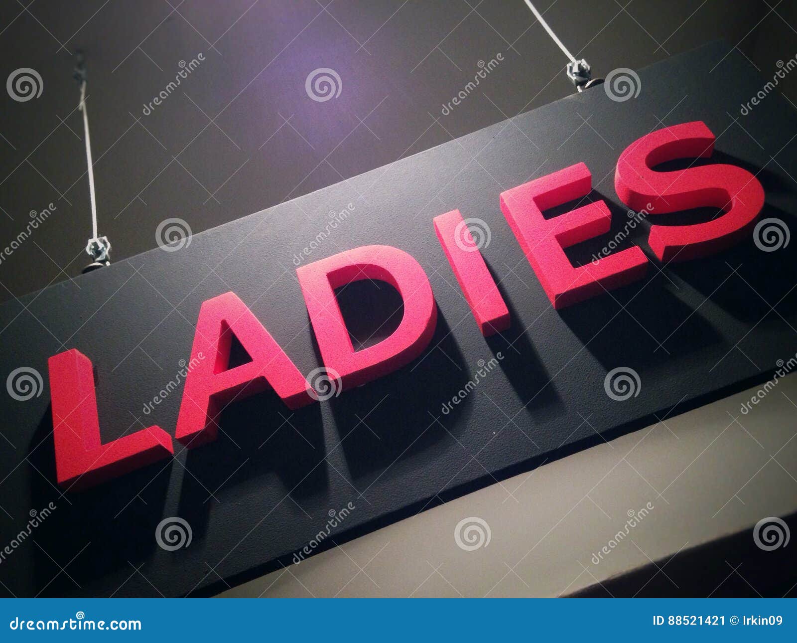 Ladies sign stock image. Image of board, letter, restroom - 88521421