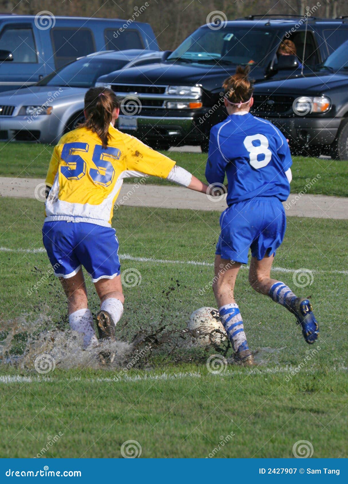 Mud Football Girls