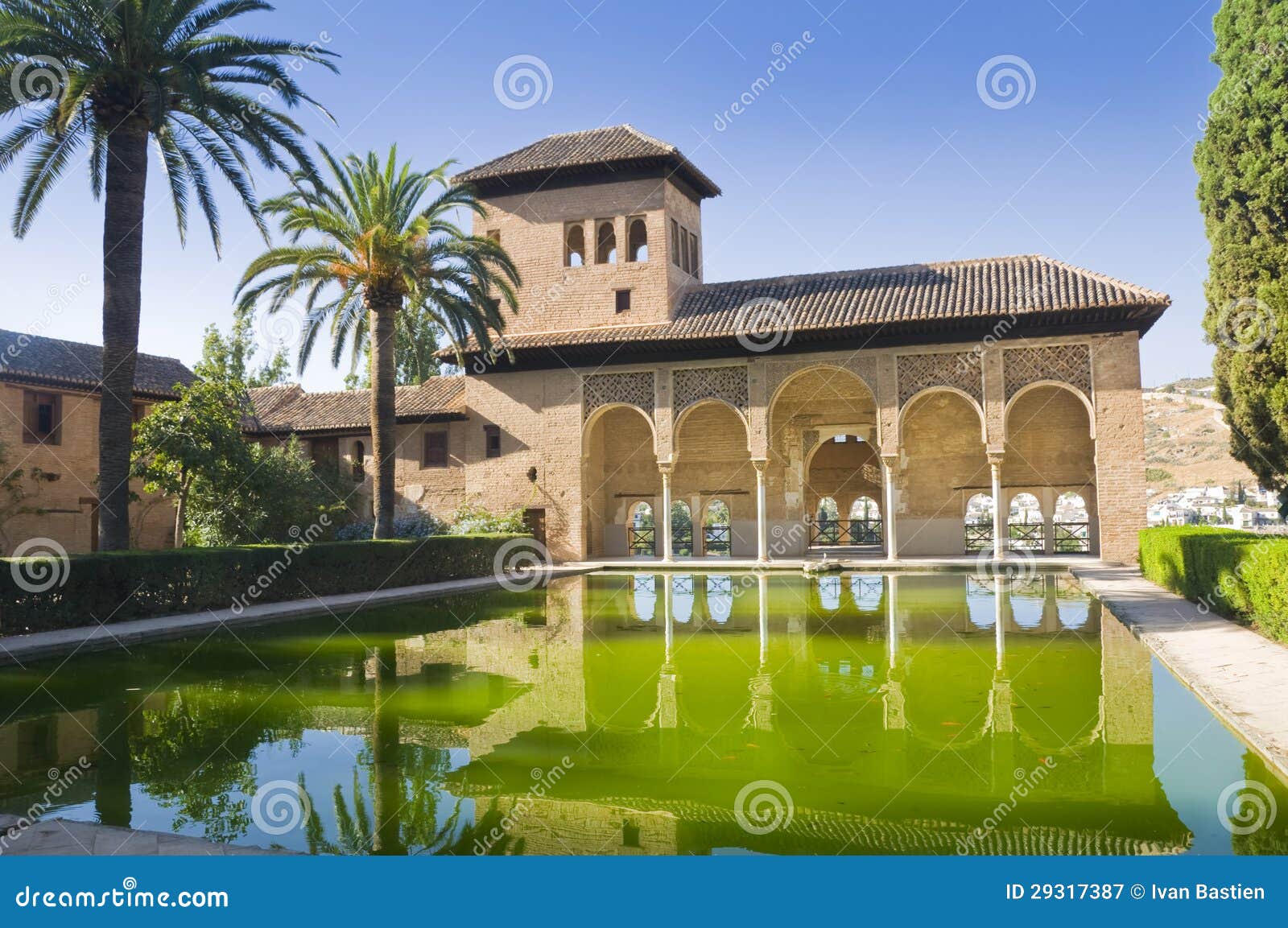 Ladies Tower in Alhambra stock image. Image of landmarks - 29317387