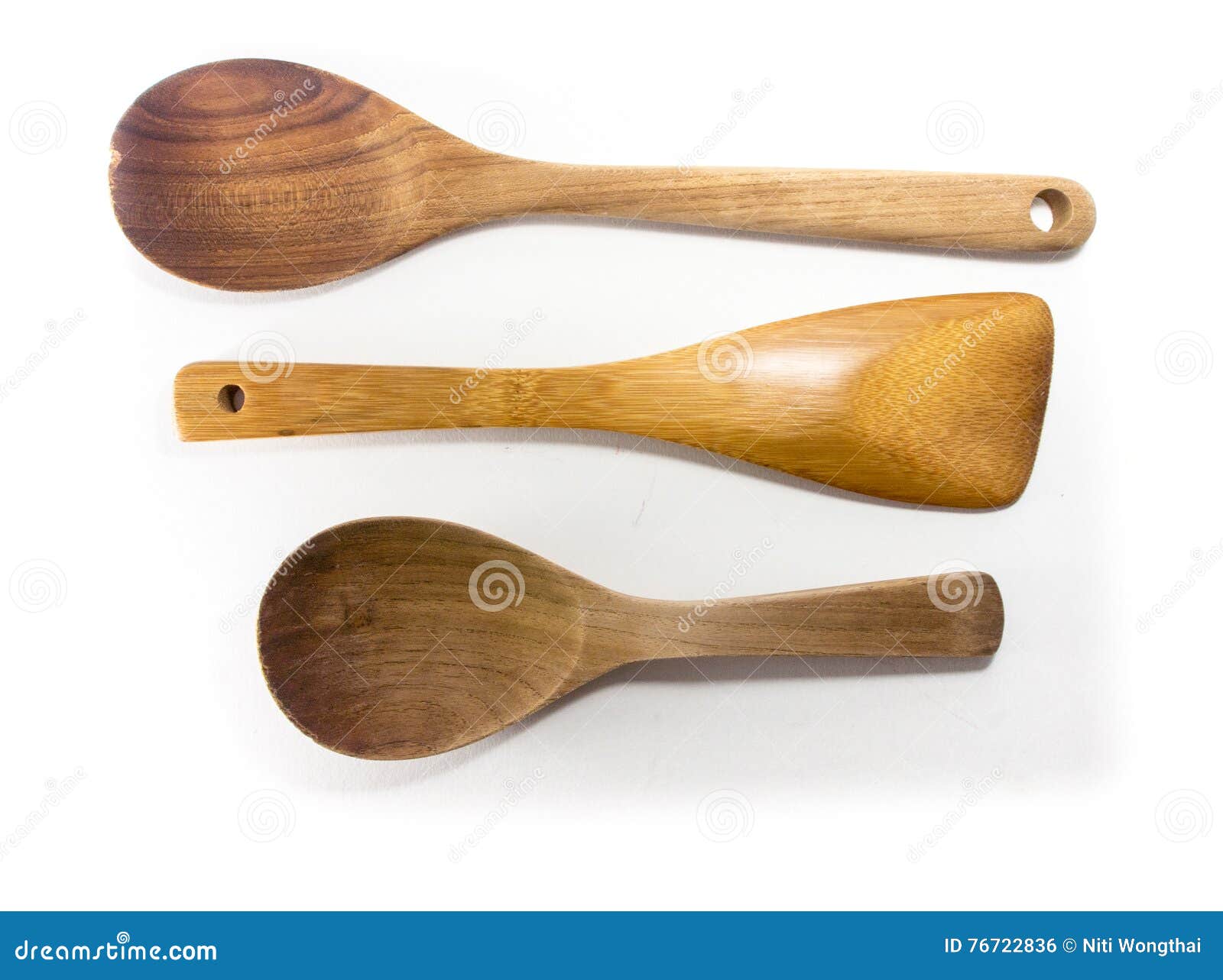 Ladle and Kitchen Flipper Made Form Wood. Stock Photo - Image of ladle ...