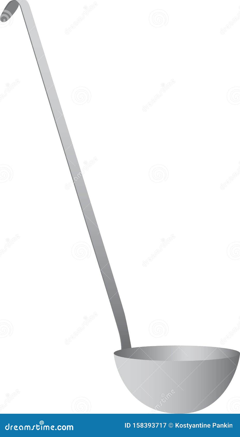 Professional Ladle for Cooking Stock Vector - Illustration of ...