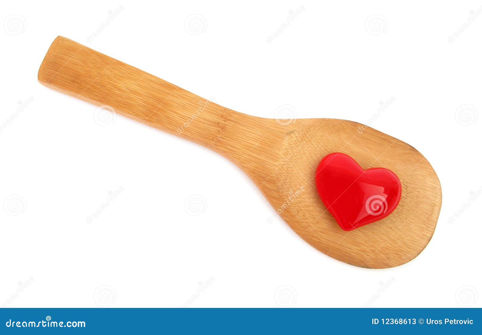 Ladle and red heart stock image. Image of horizontal - 12368613