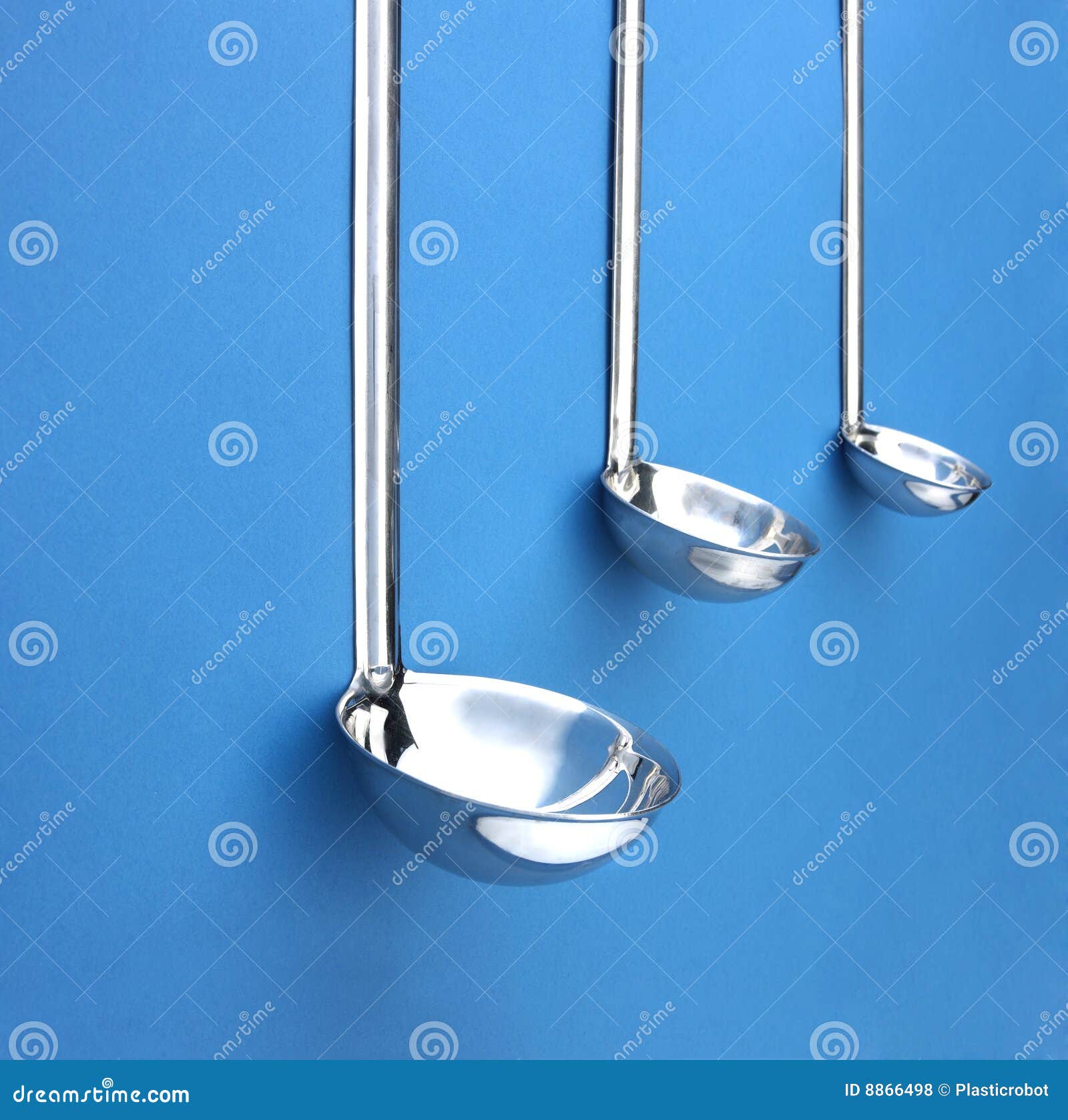 Ladle spoons stock photo. Image of bowls, isolated, long - 8866498