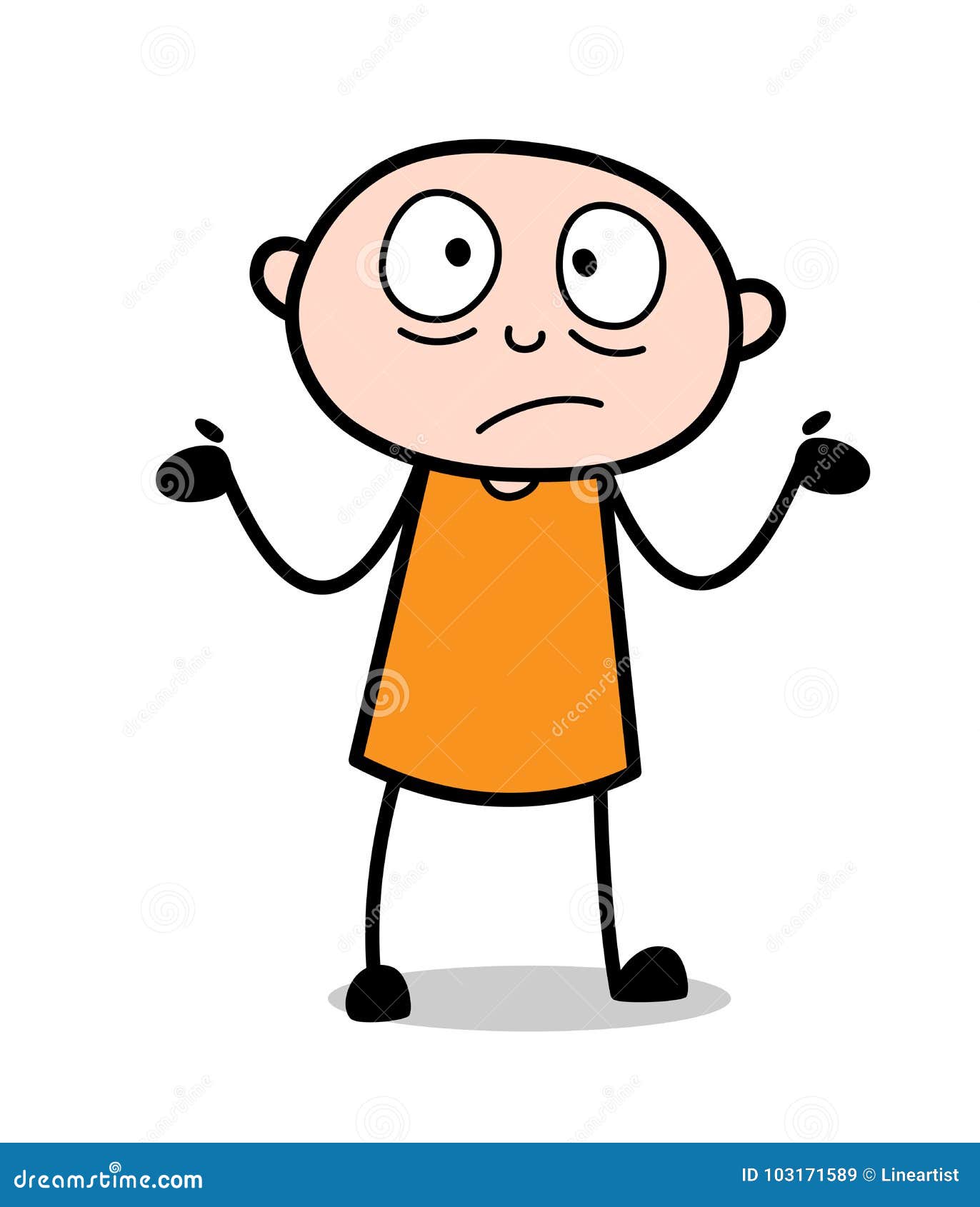 Ladrón Inconsciente Face Expression De La Historieta Stock de ...