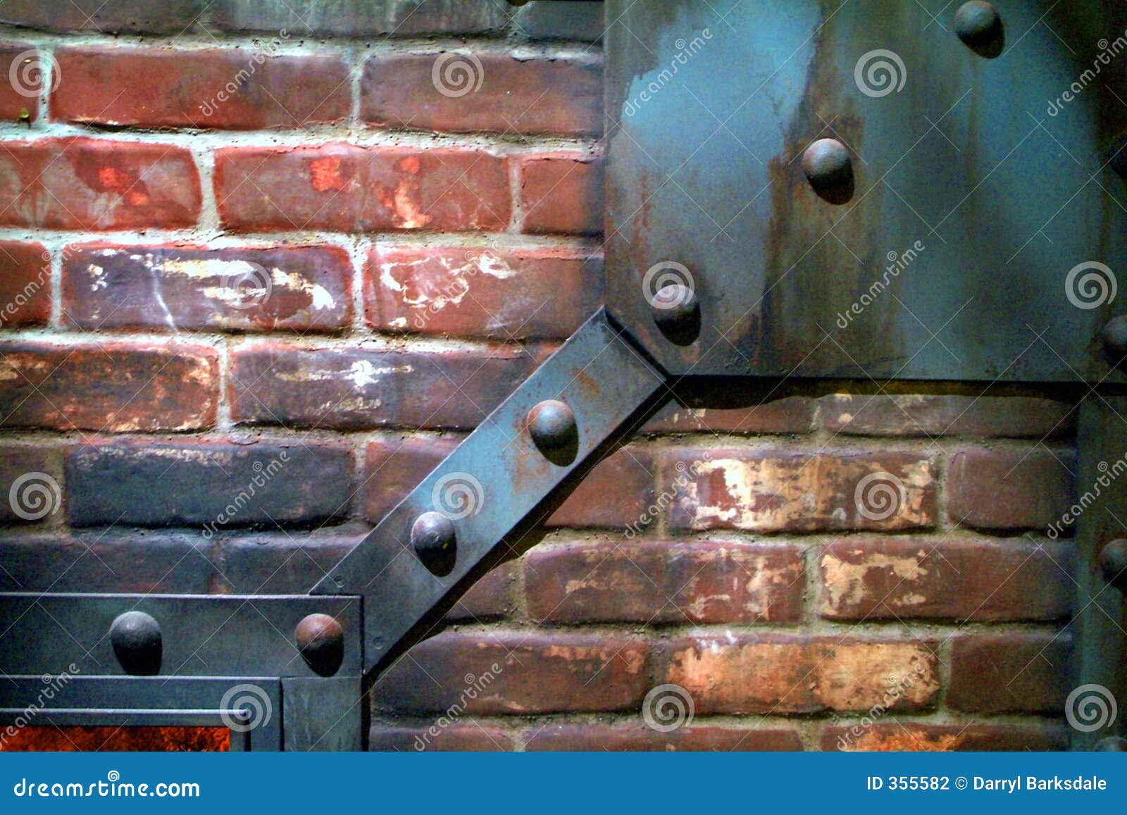 Ladrillo foto de archivo. Imagen de industrial, paredes - 355582
