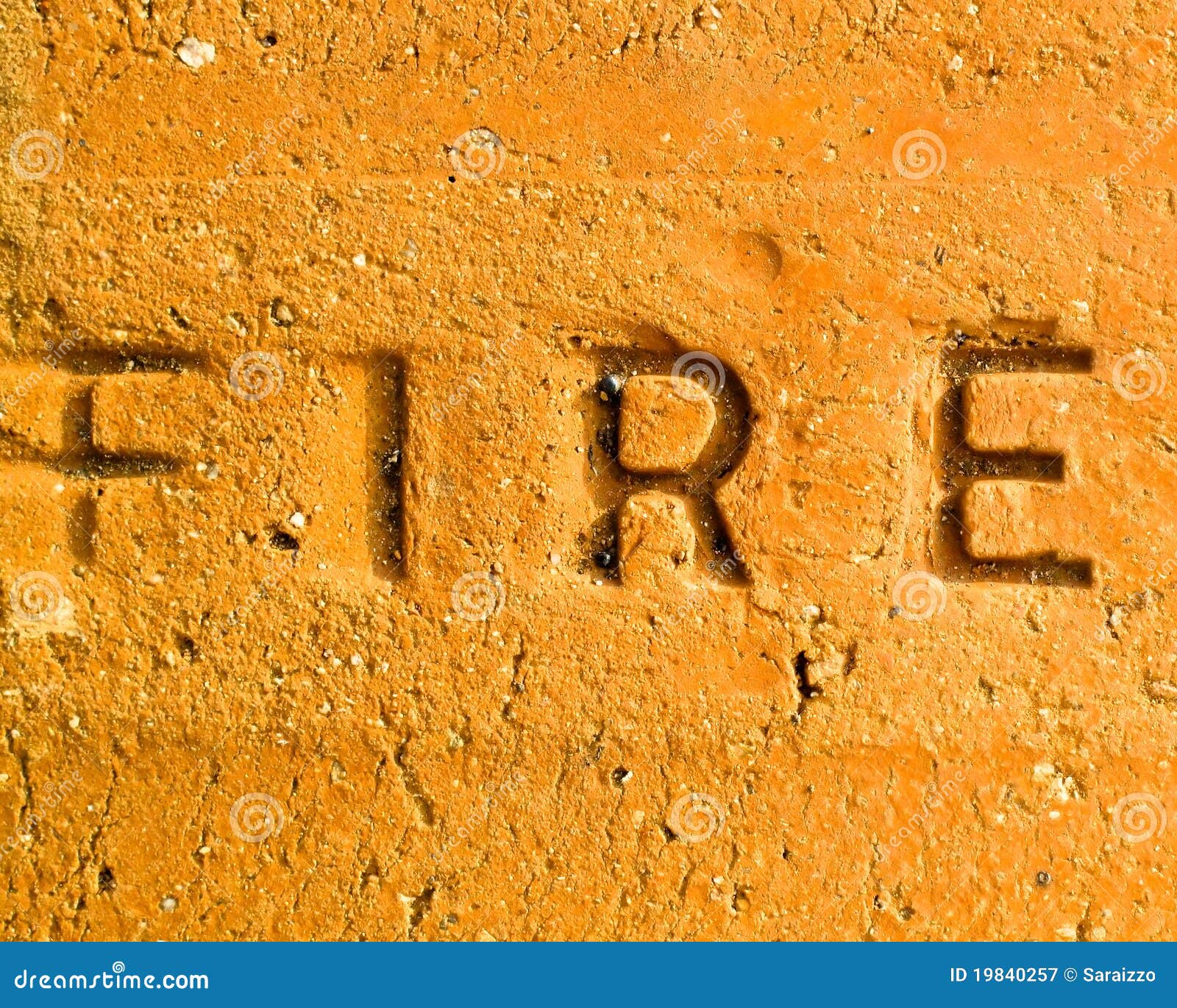 Ladrillo incombustible imagen de archivo. Imagen de superficie - 19840257