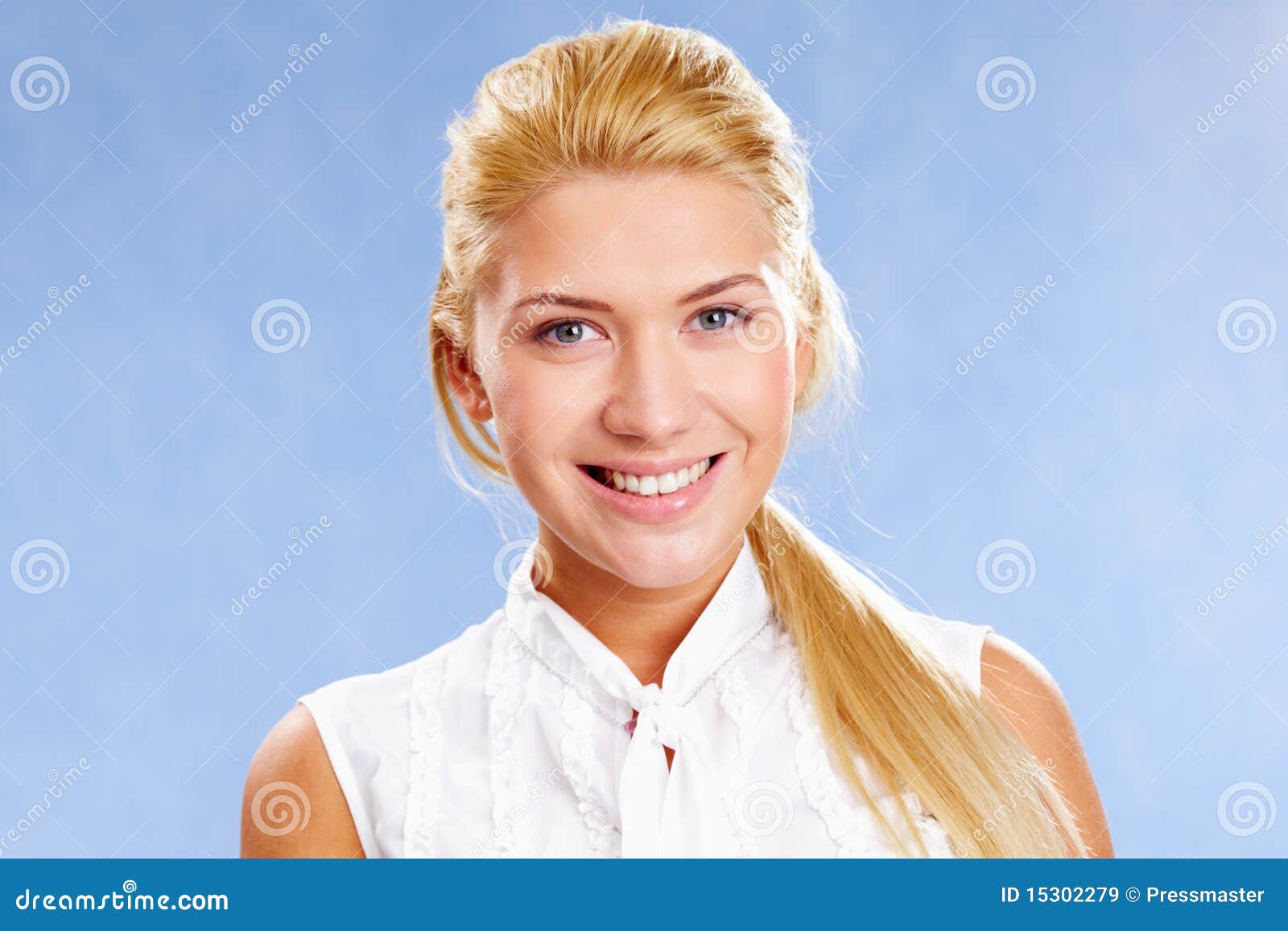 Lady stock image. Image of head, face, enjoy, fashionable - 15302279