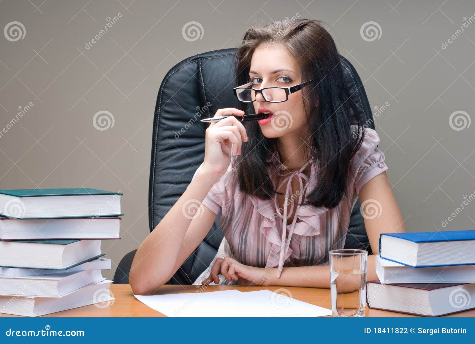 Lady-boss Stock Photography - Image: 18411822