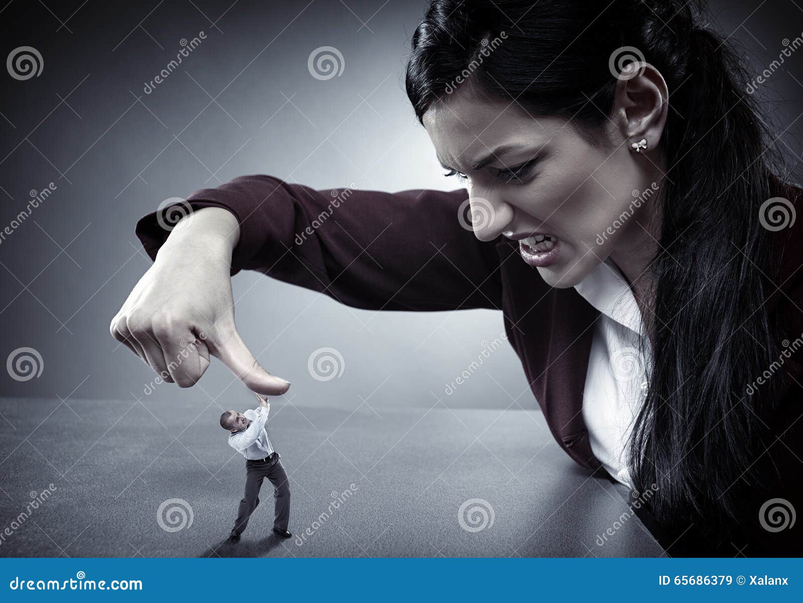 Lady Boss. Woman Formal Style In Office. Confident Worker. Boss In ...