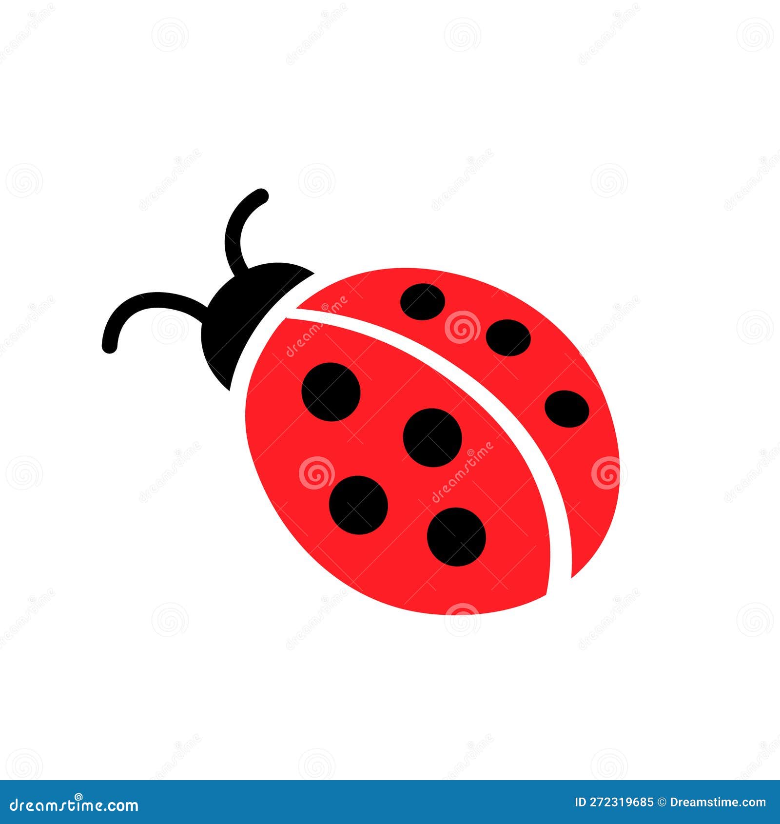 Lady Bug Cartoon Flat Icon. Ladybug Simple Small Vector Cute Symbol ... Lady Bug Cartoon Flat Icon. Ladybug Simple Small Vector Cute Symbol ...