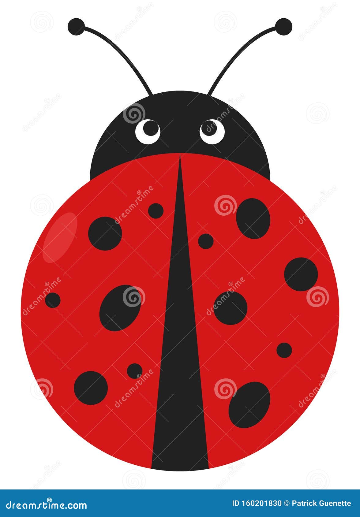 Lady Bug, Illustration, Vector Stock Vector - Illustration of lady ...
