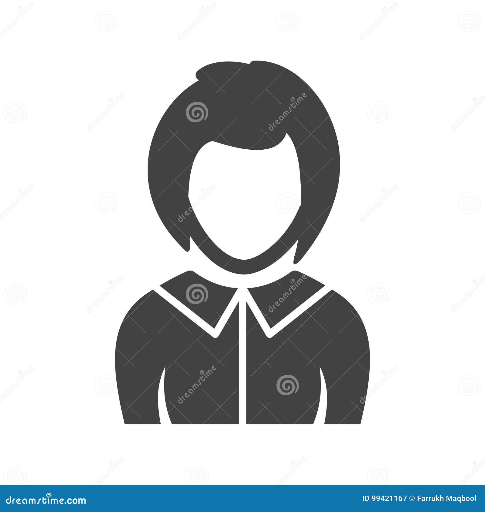 Working Lady stock vector. Illustration of professional - 99421167