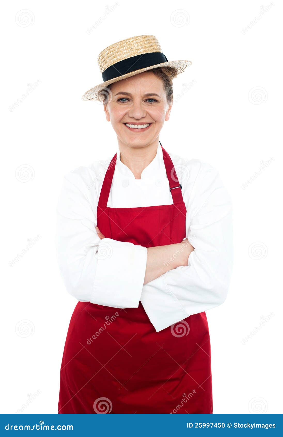 Lady Cook Wearing Apron, Holding A Wooden Spoon Royalty-Free Stock ... Lady Cook Wearing Apron, Holding A Wooden Spoon Royalty-Free Stock ...