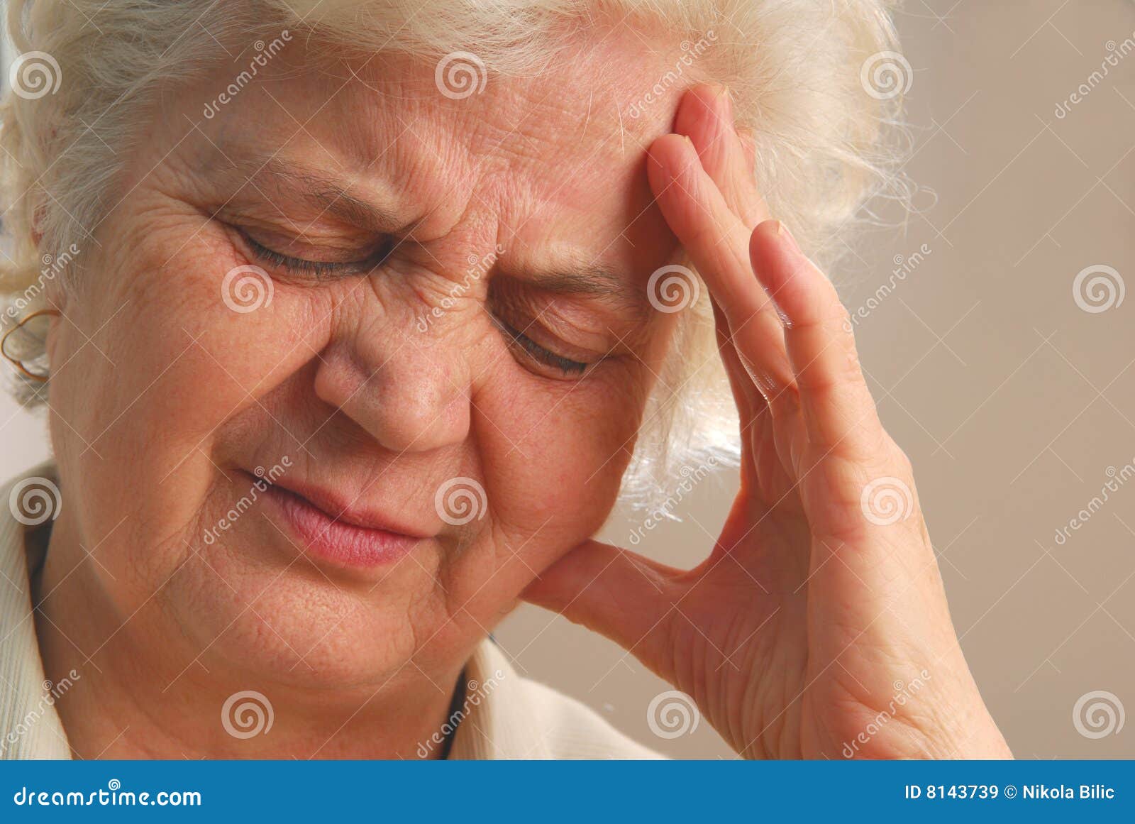 Lady in the distress stock image. Image of face, mother - 8143739