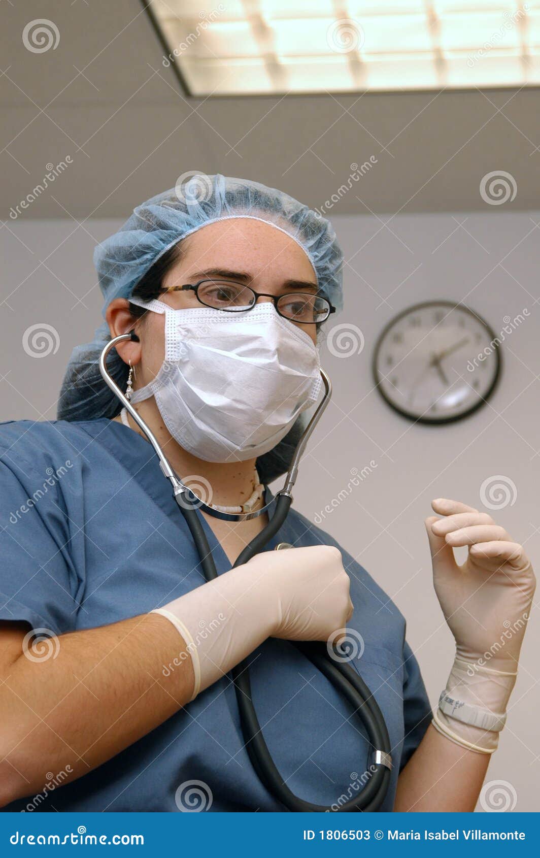Lady doctor stock image. Image of career, health, attractive - 1806503