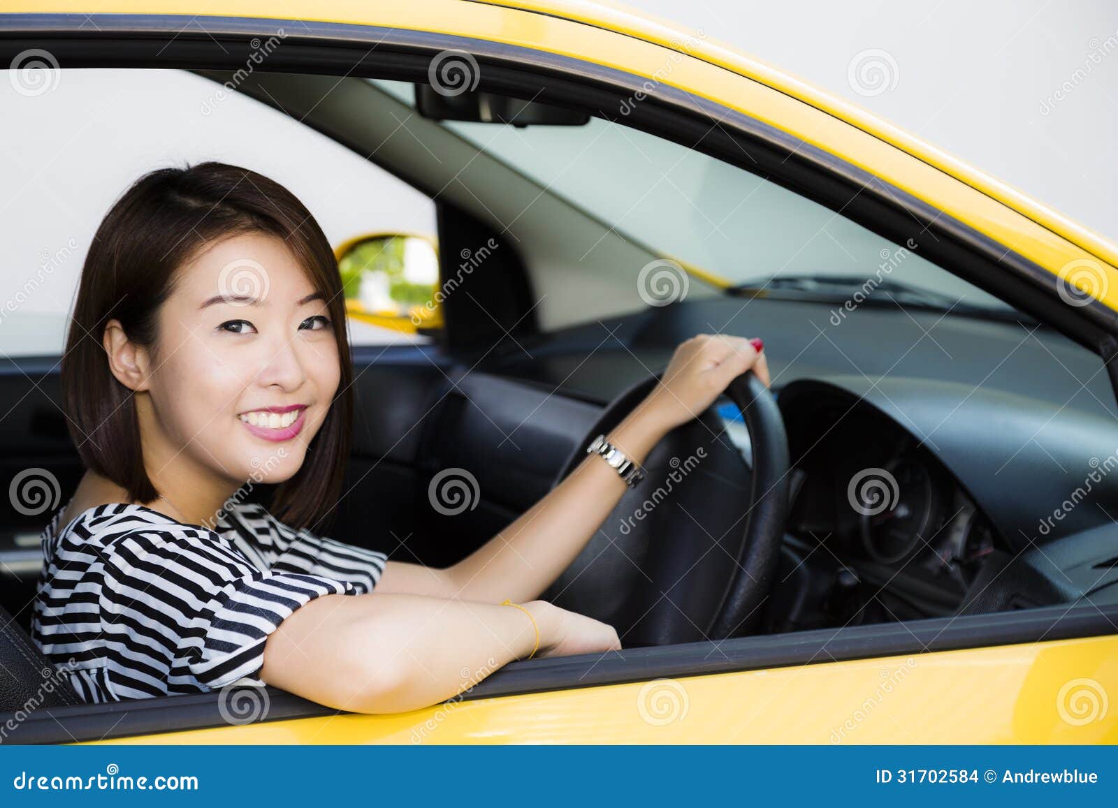 Lady driver editorial stock image. Image of leasing, lady - 31702584