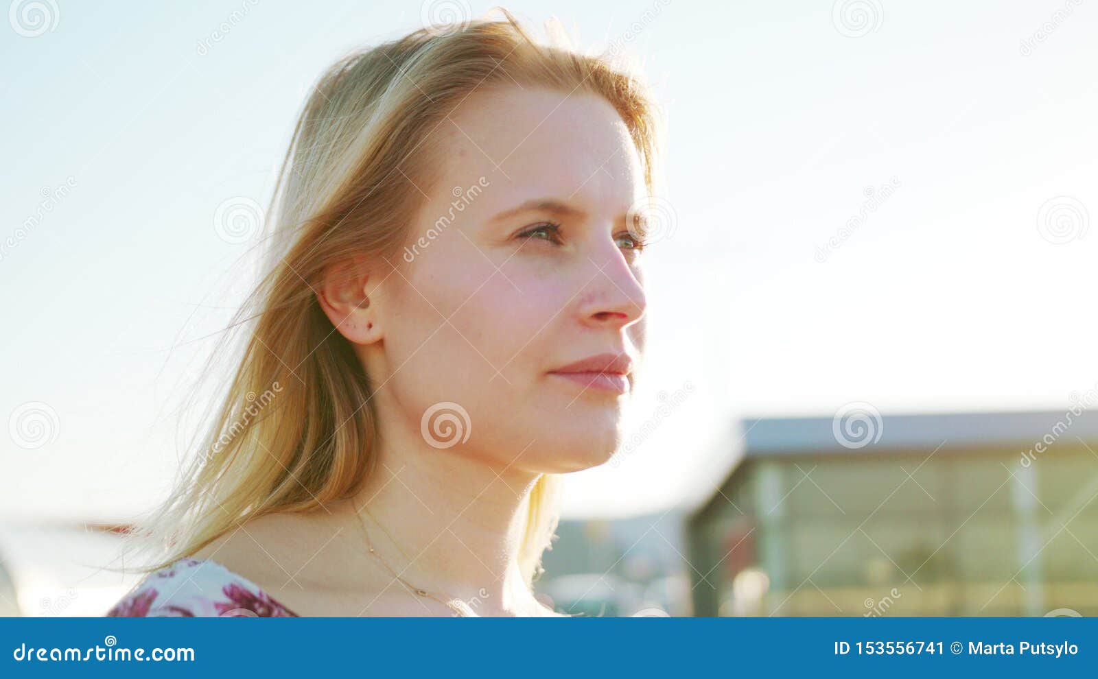 Lady. Emotion. Serious stock image. Image of fashion - 153556741