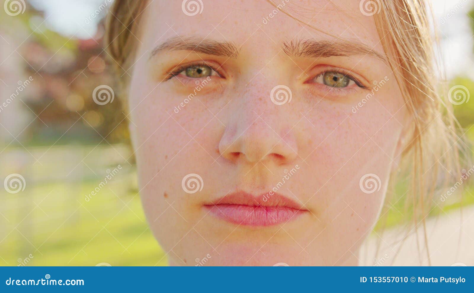 Lady. Emotion. Serious stock photo. Image of elegant - 153557010