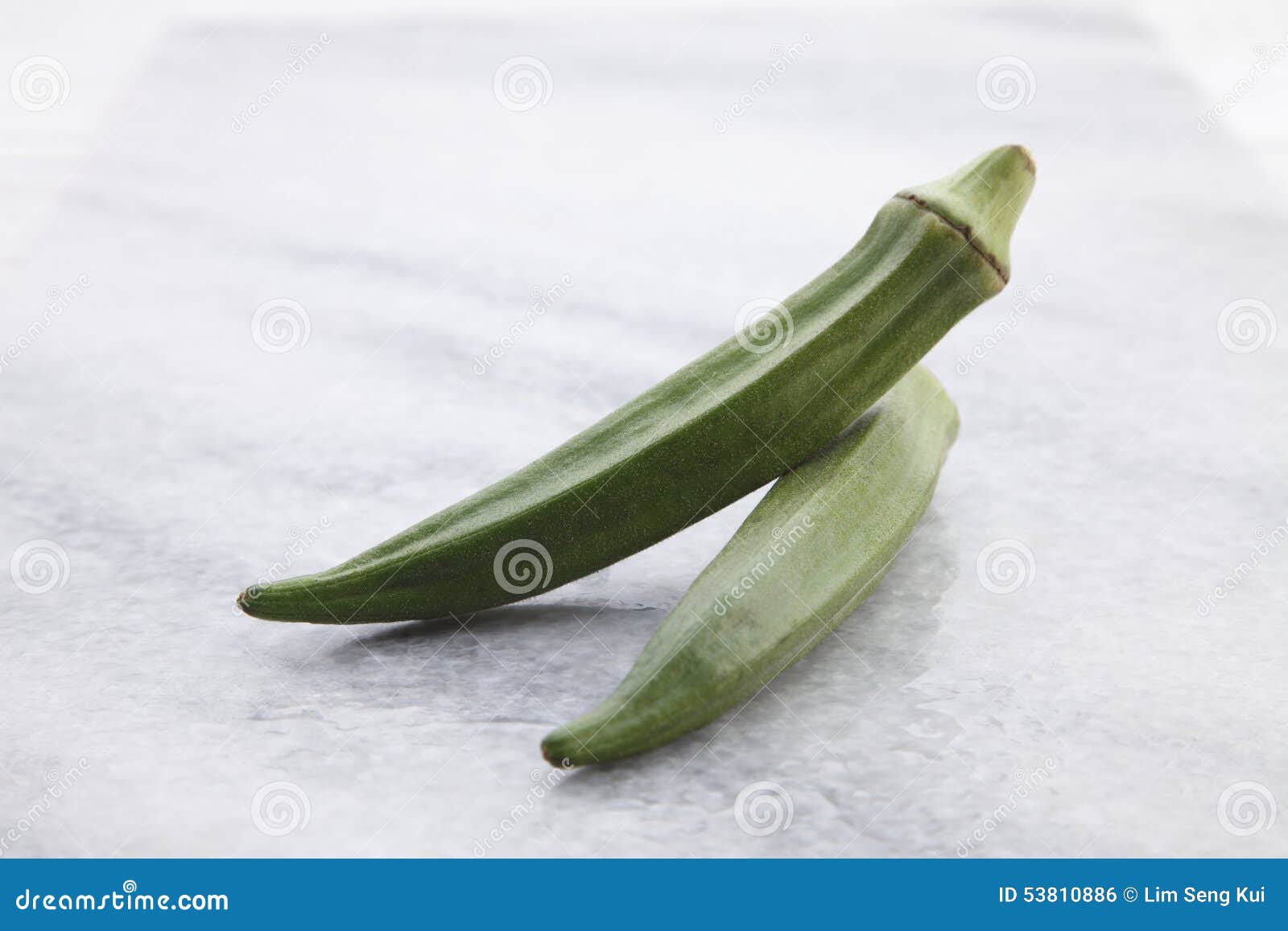 Lady finger stock photo. Image of okra, ingredient, fresh - 53810886