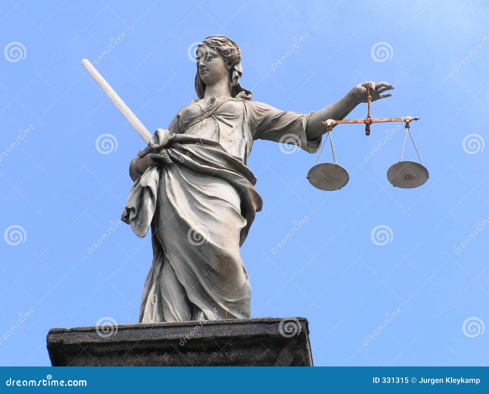 Lady Justice stock image. Image of balance, jusice, stone - 331315