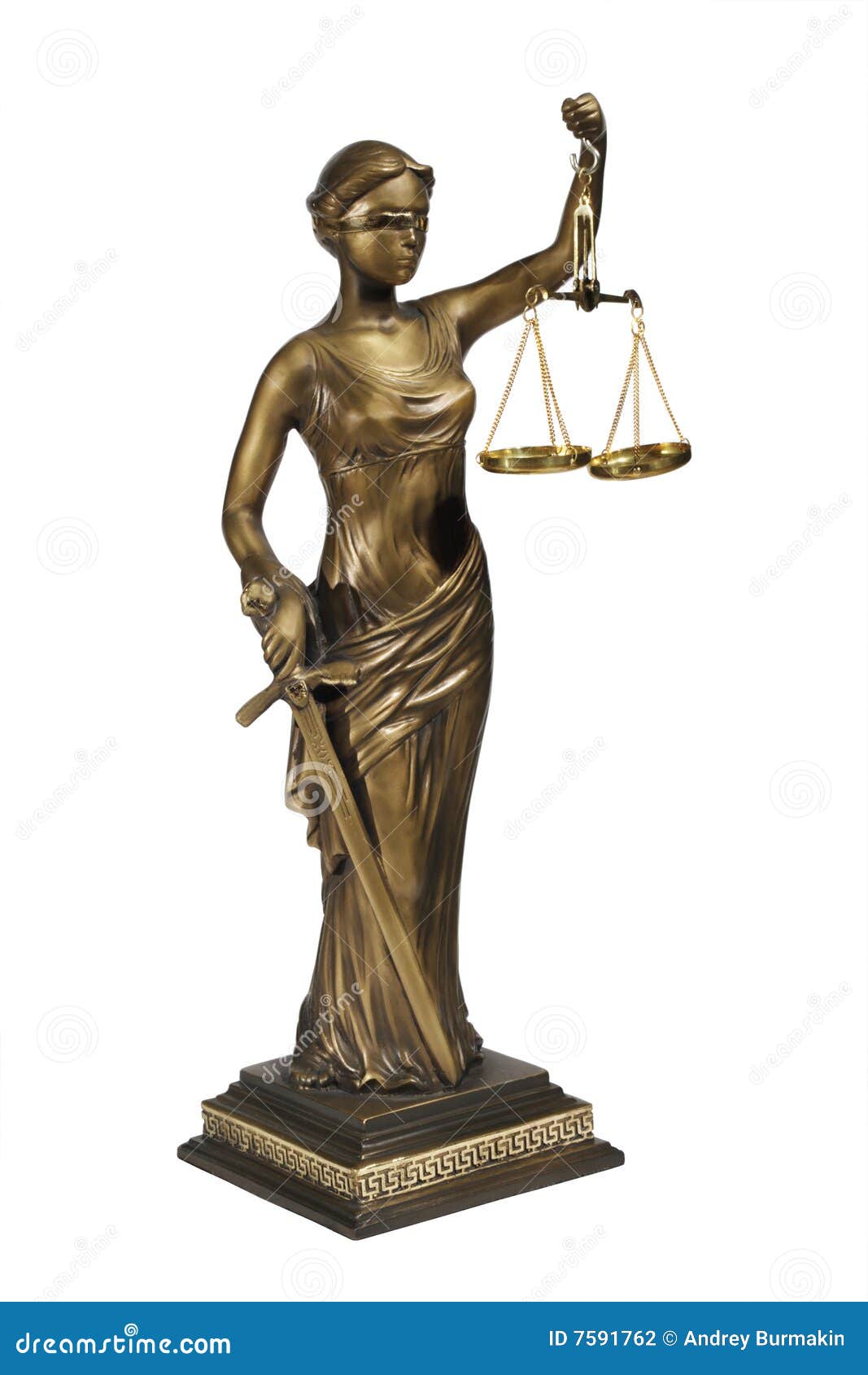 Lady Of Justice Stock Photography - Image: 7591762