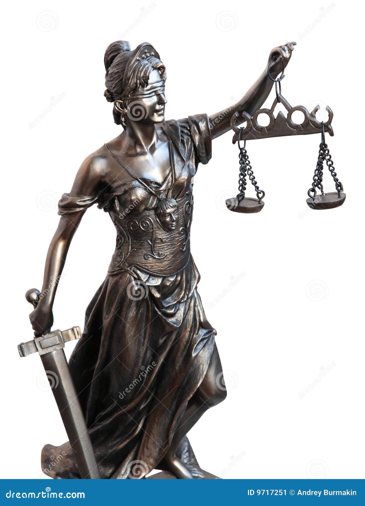 Lady of Justice stock image. Image of bronze, lady, legal - 9717251