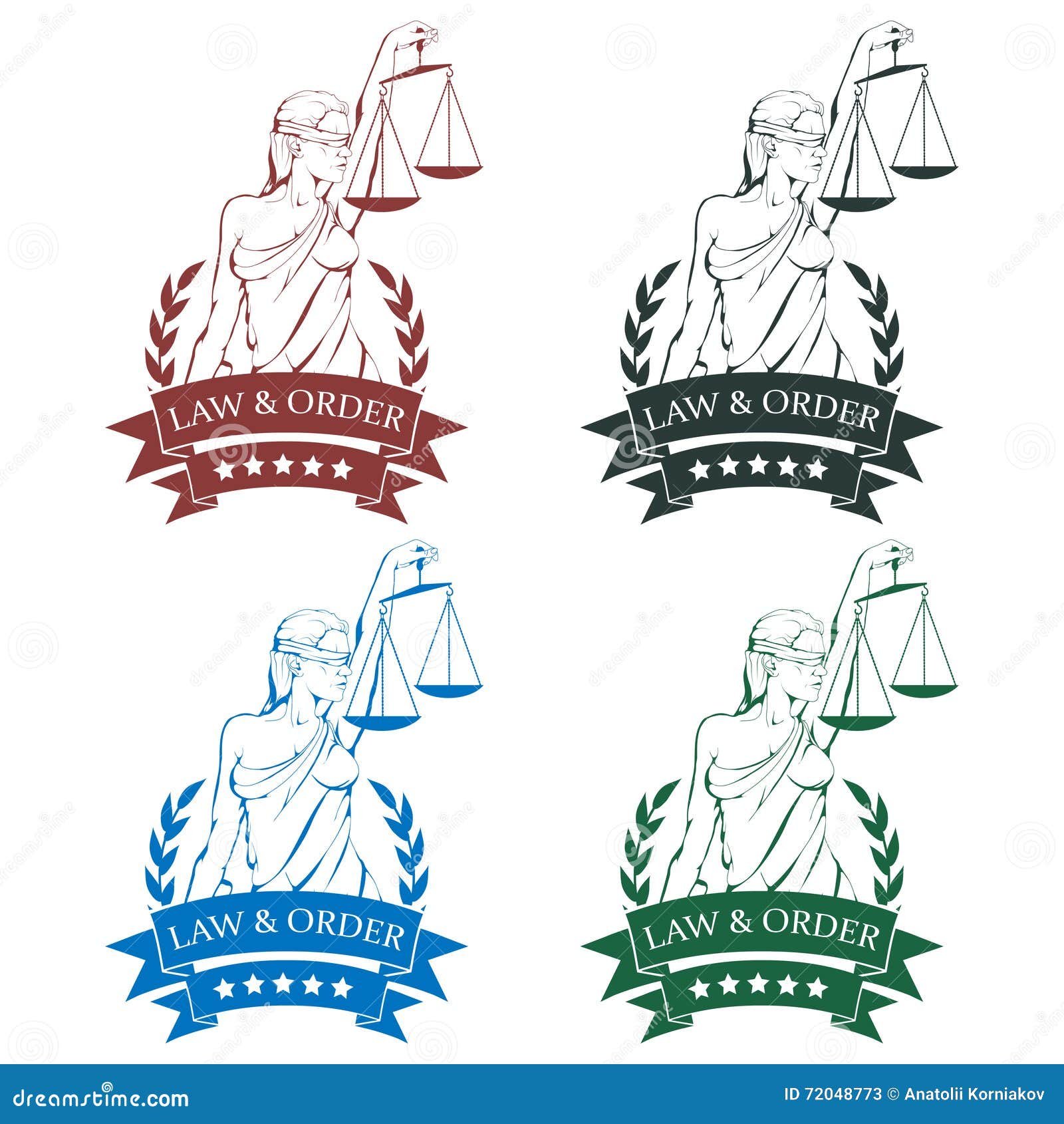 Justice Law Logo Design Template. Pillars Logo Design In Dark Blue ...