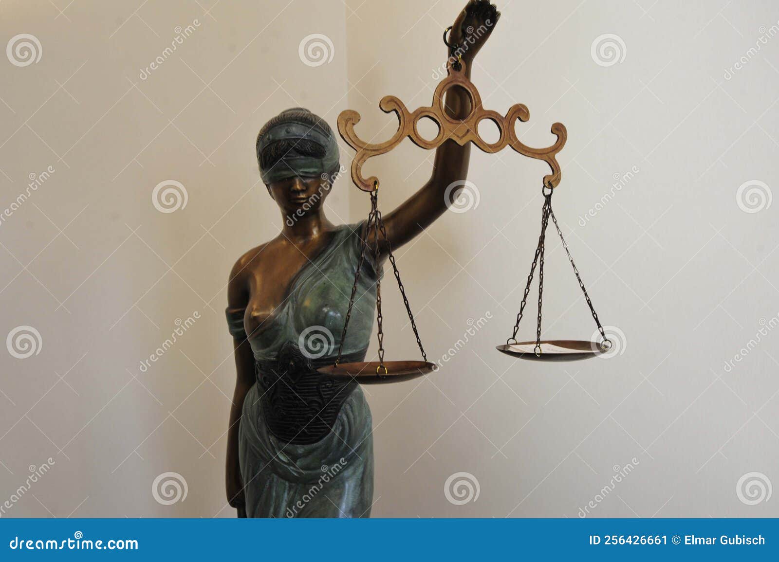 Lady Justice Representing the Moral Force in Judicial Systems Stock ...