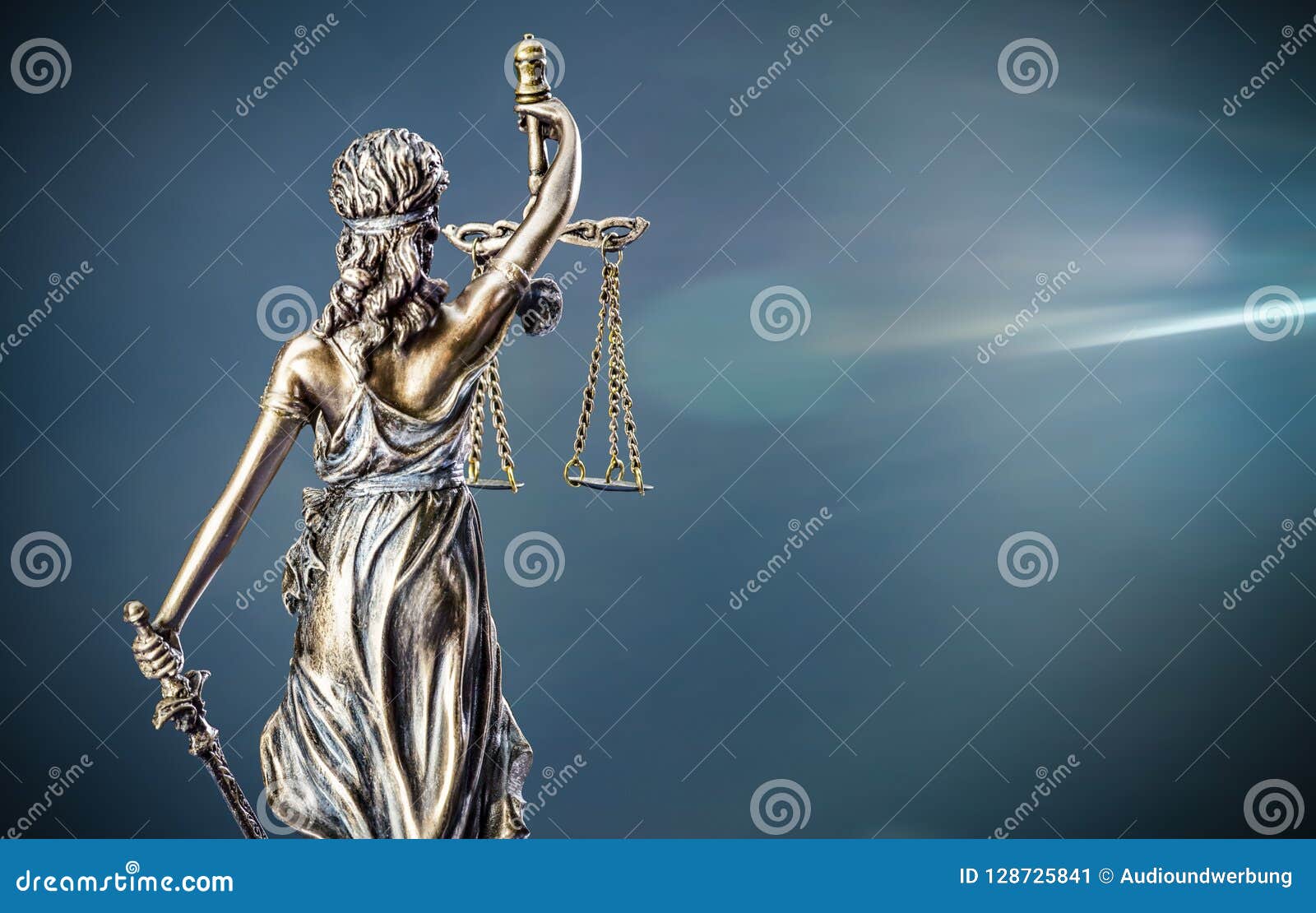 Lady Justice Statue stock image. Image of bronze, finance - 128725841