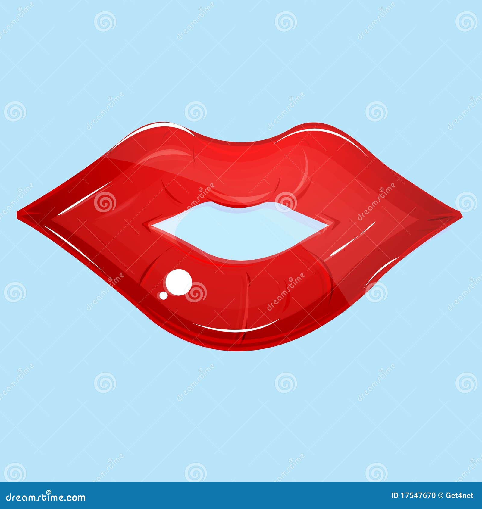Lady Lips Icon Cartoon Vector | CartoonDealer.com #193689775