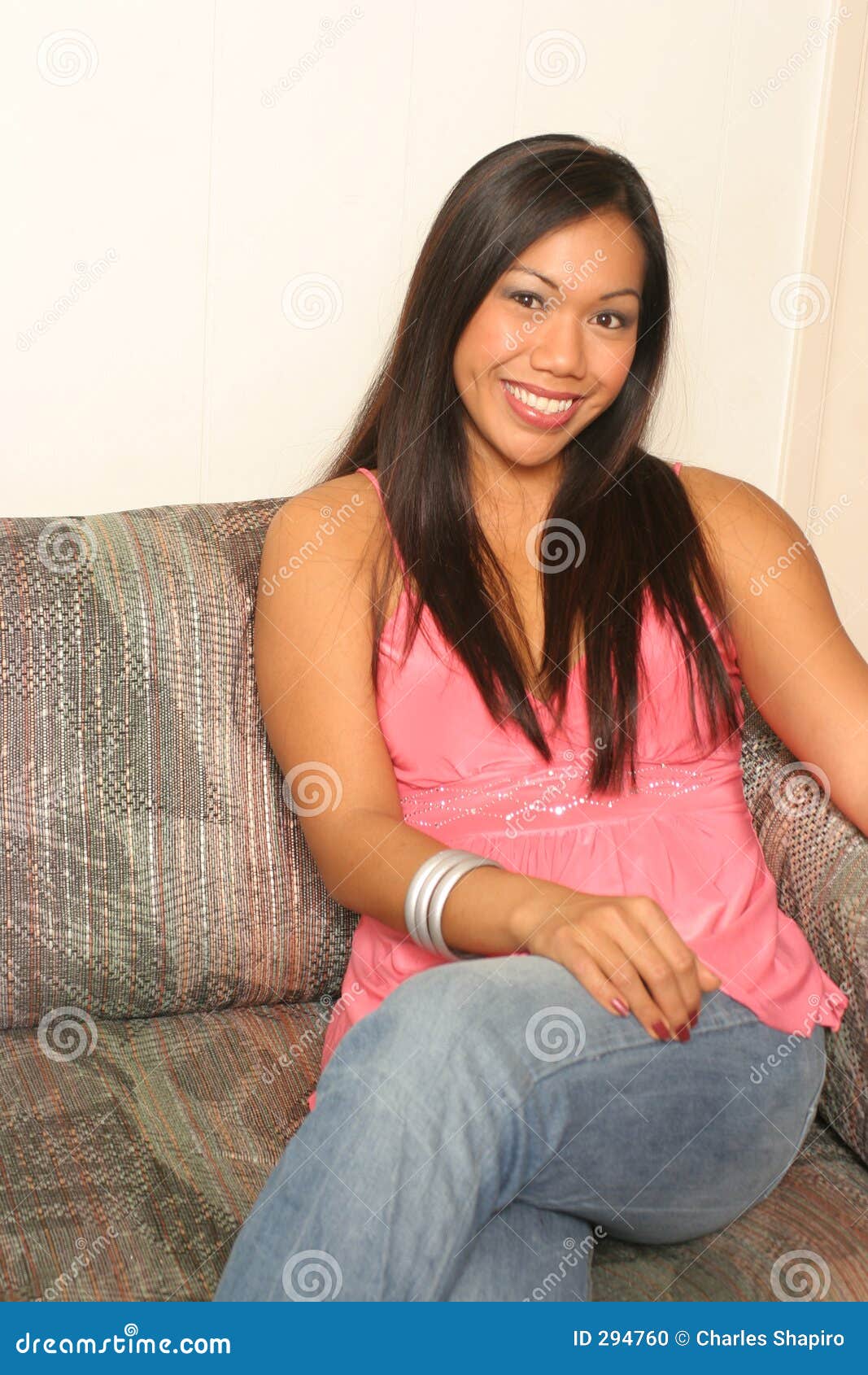 Lady Lounging Around Picture. Image: 294760