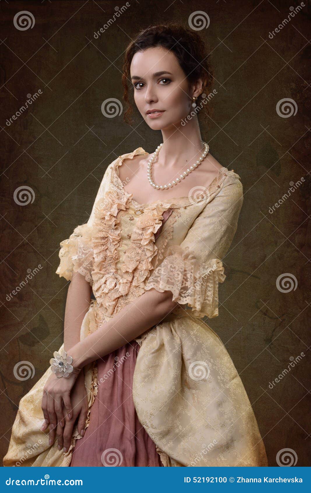 Lady in medieval dress stock photo. Image of medieval - 52192100
