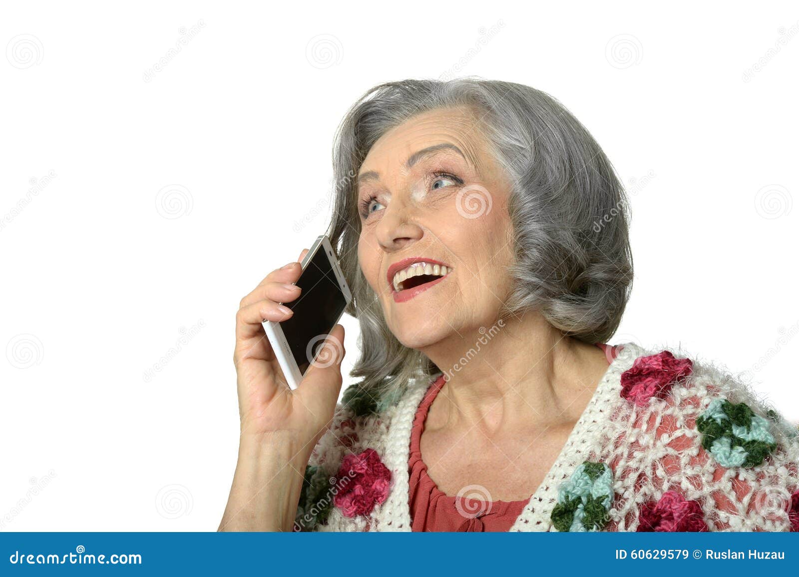 Lady with mobile phone stock image. Image of closeup - 60629579