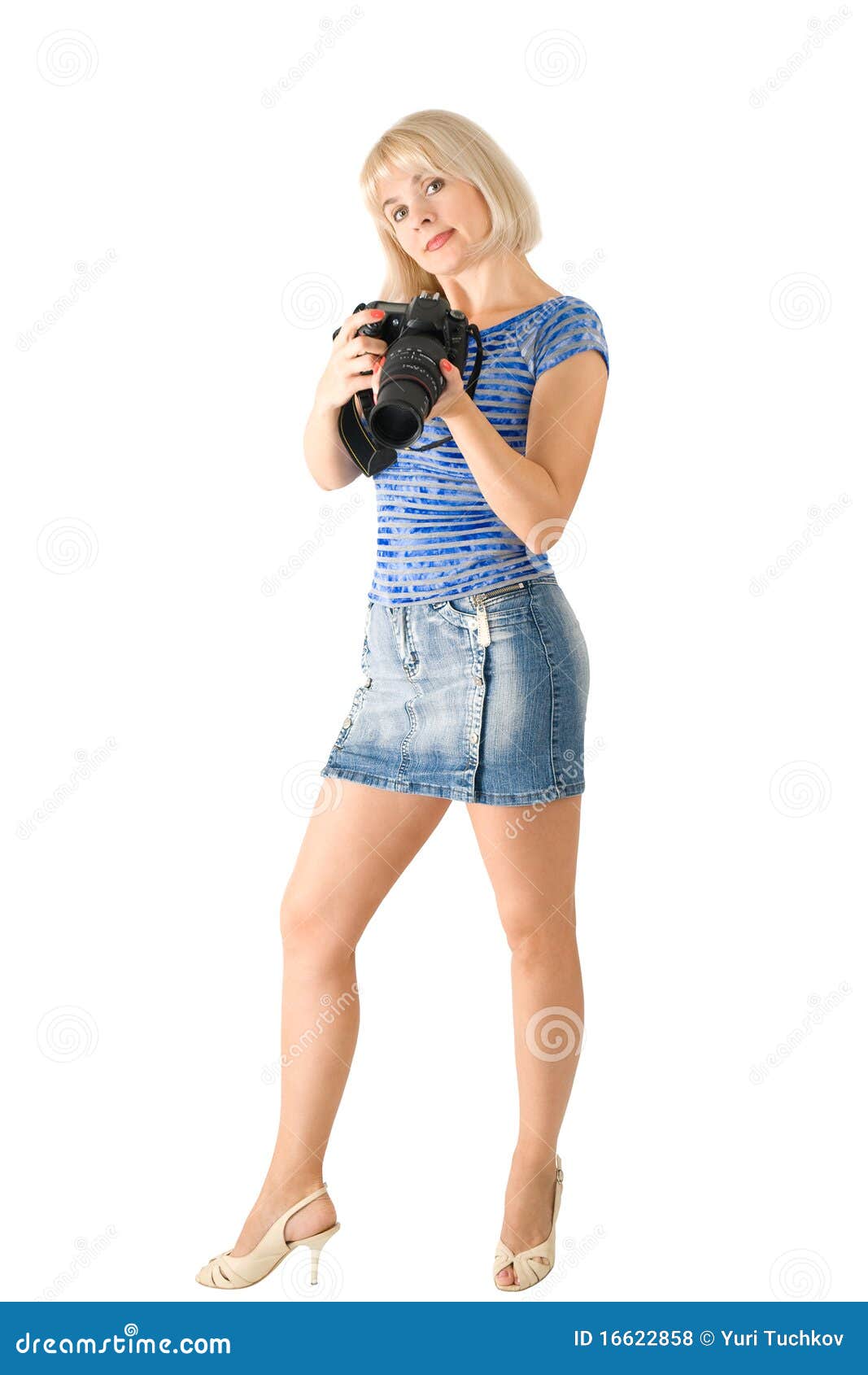 The lady - photographer stock photo. Image of photographic - 16622858