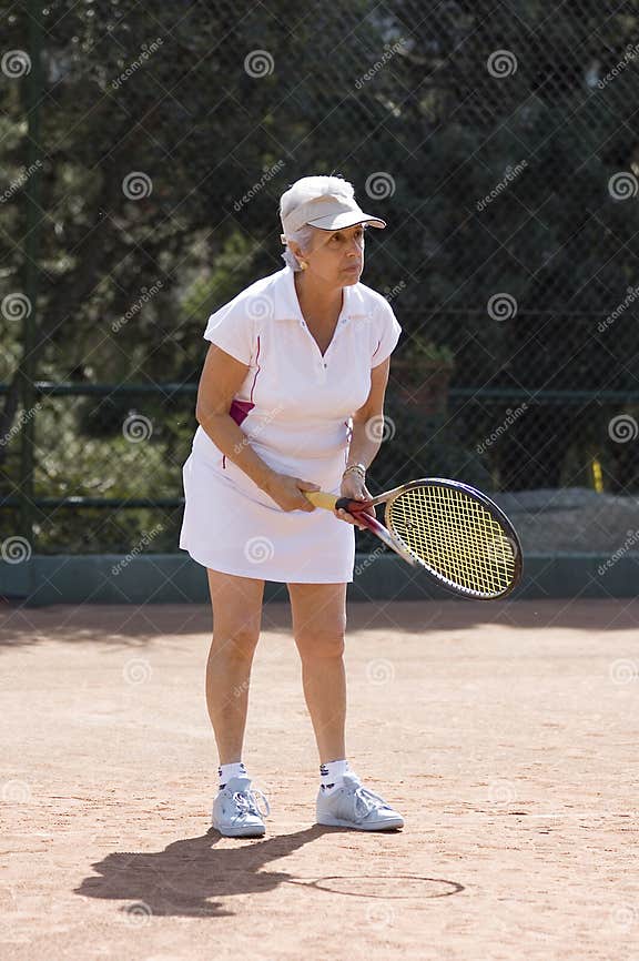 Lady playing tennis stock photo. Image of healthy, tennis - 2404346